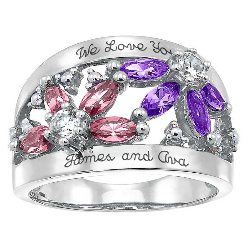 8 stone mothers ring store