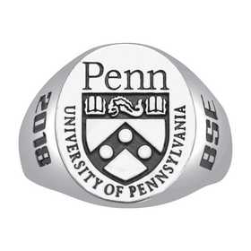 University of Pennsylvania Men's Large Signet Ring