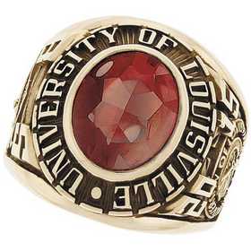 University of Louisville Men's Medium Traditional Ring