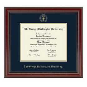 M.LaHart & Co. George Washington University 8.5x11 Fidelitas Cherry ...