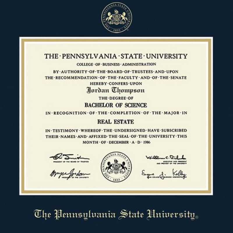 Arts Letters Sciences Penn State Diploma Liberal Arts